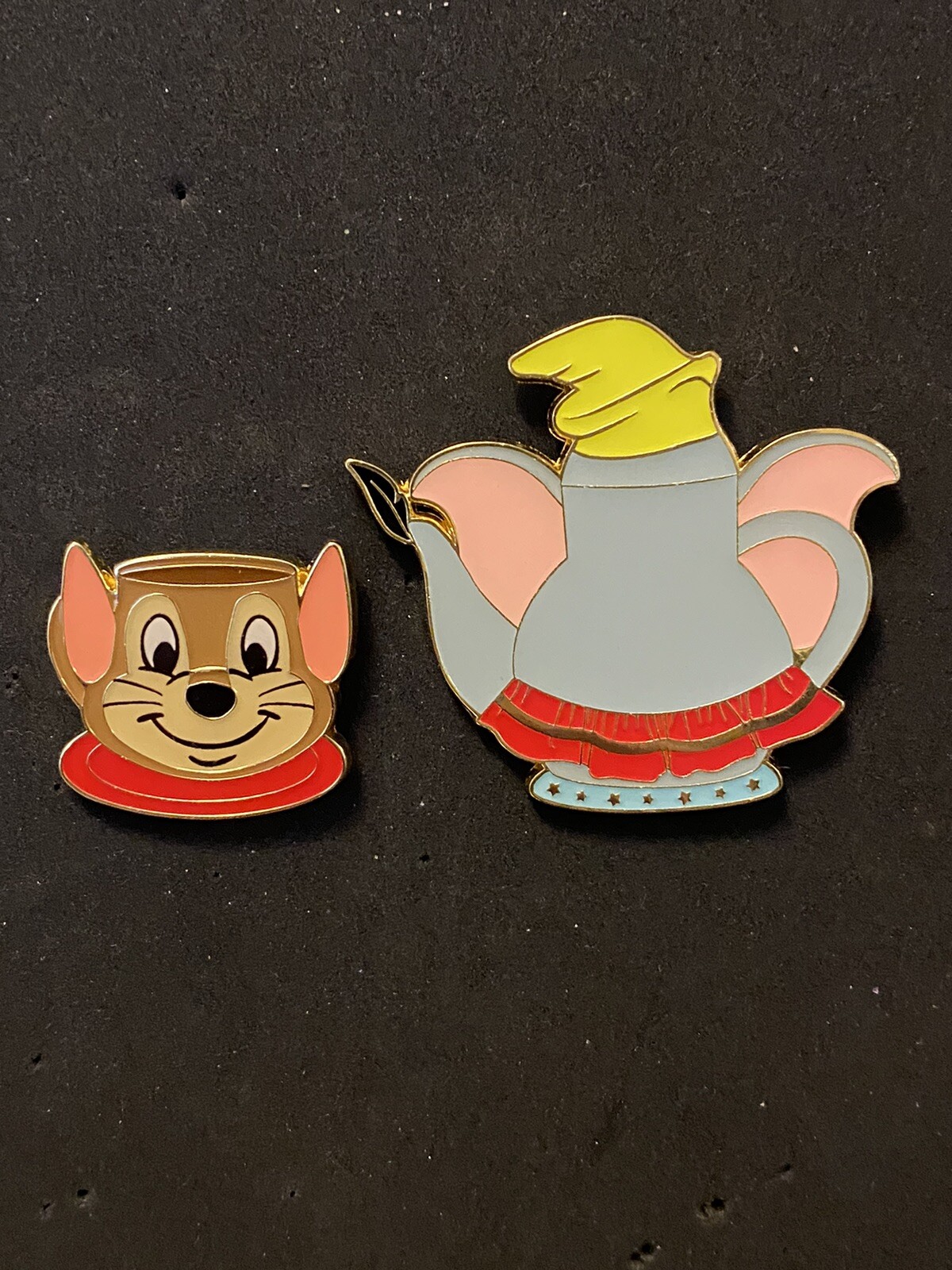 Disney Loungefly Open Dumbo Timothy Tea Set Teapot Teacup Pin Set | eBay