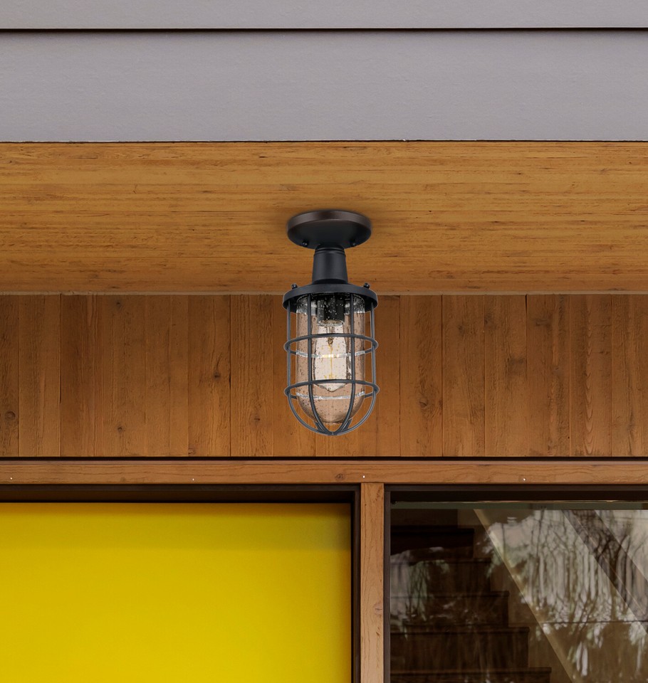 Outdoor Ceiling Light Balcony Crestview Ceiling Lamp E27 Light Terrace ...
