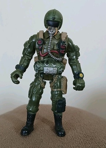 HK Design Chap Mei Military Soldier Fighter Jet Pilot 4" Action Figure ...