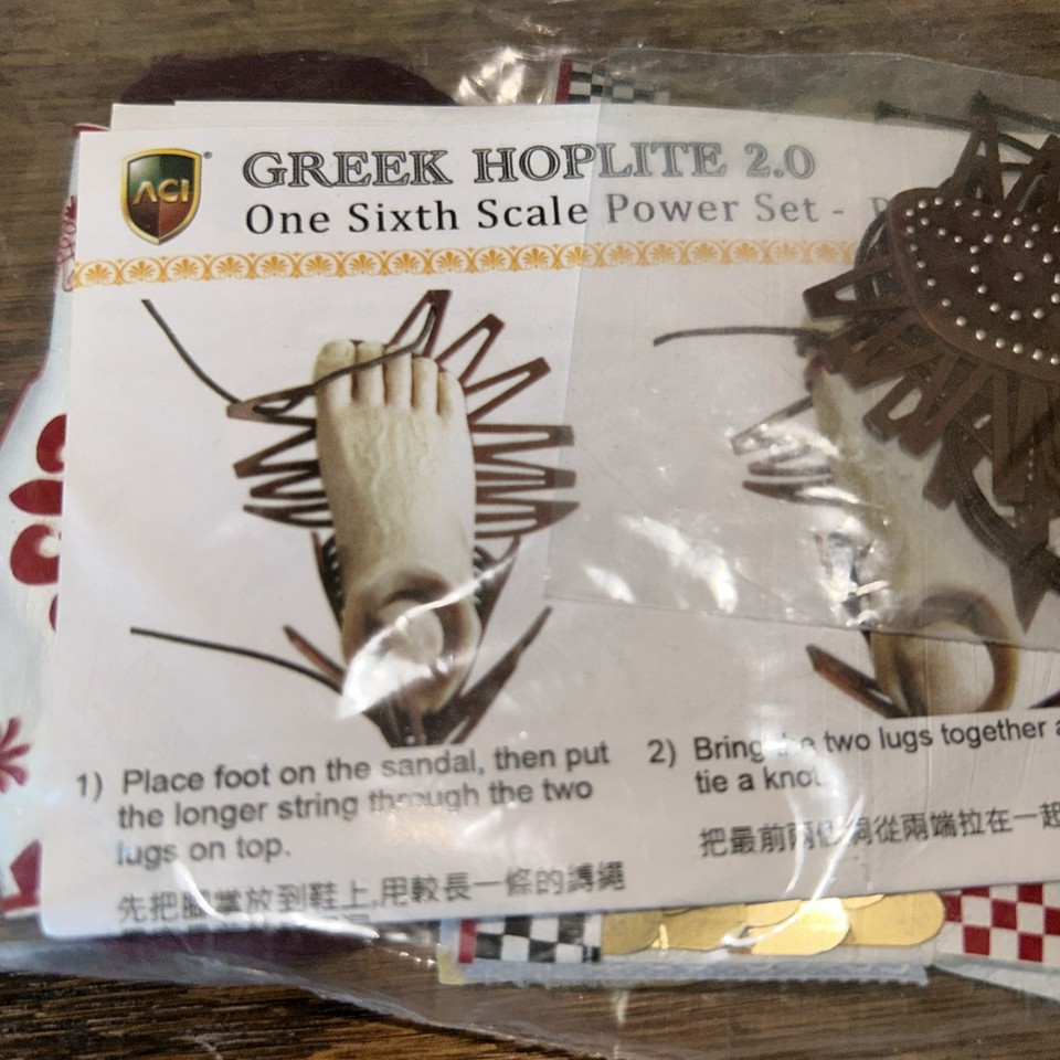 1/6 Aci Greek Hoplite Power Set Accessories 2.0 Rare (opened box) | eBay