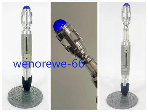 10th Doctor Who Metal Tactile Sonic Screwdriver Prop Replica Scalable ...