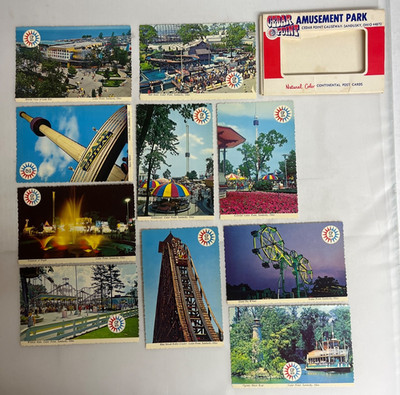 10 Postcards Vintage Cedar Point Sandusky Ohio Amusement Park | eBay