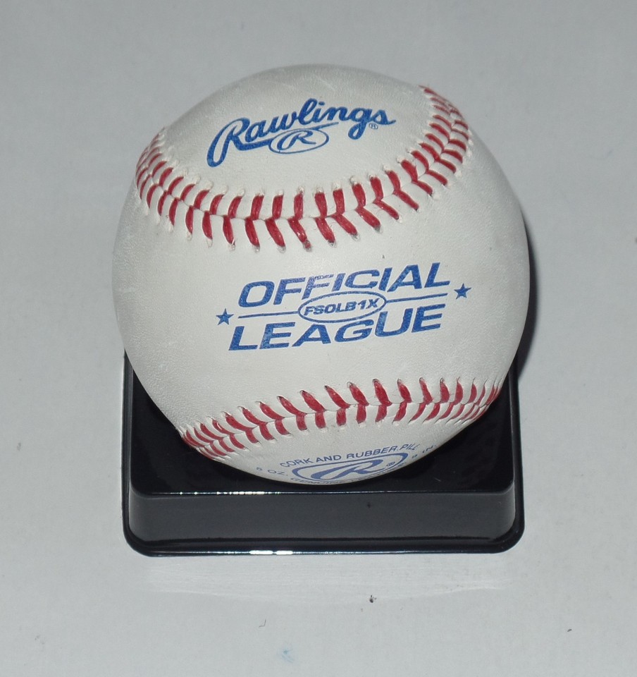 JOE GRAY JR SIGNED AUTO'D OFFICIAL LEAGUE BASEBALL PERFECT GAME ALL ...