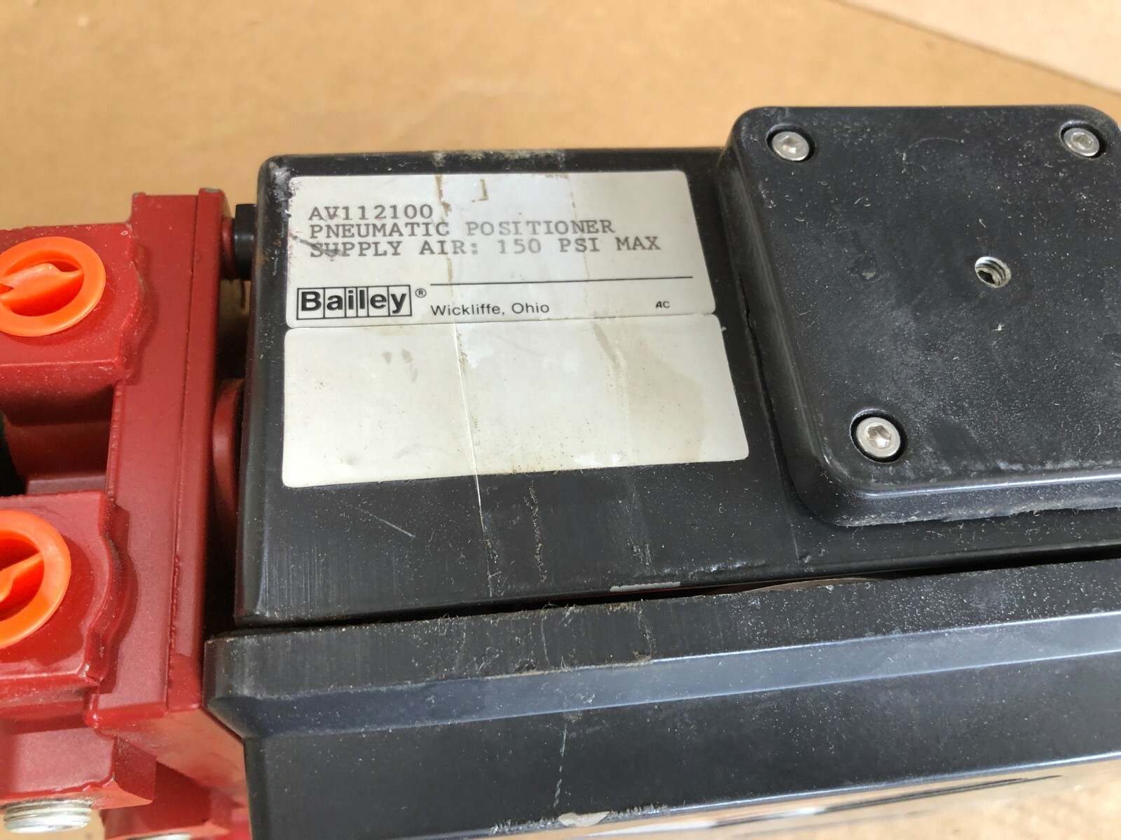 Bailey, Pneumatic Positioner, AV112100 | eBay