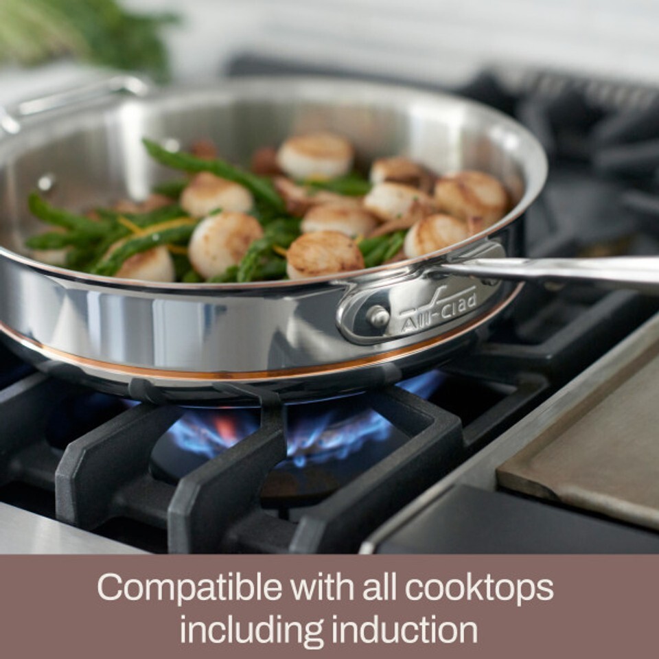 All-Clad Copper Core 10-Piece Cookware Set (600822)- Brand New SEALED ...