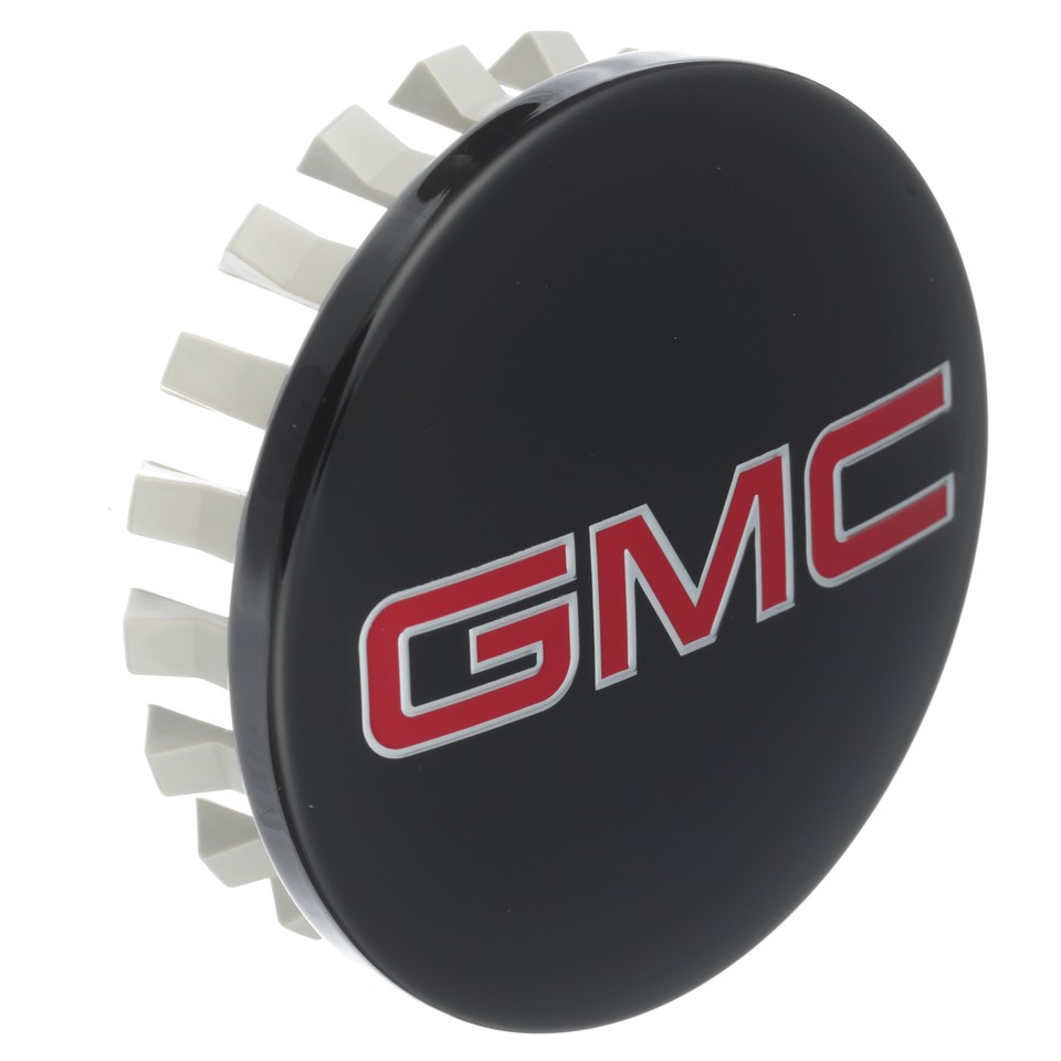 OEM NEW 2019 GMC Sierra 1500 Wheel Hub Center Cap Black w/Red Logo ...