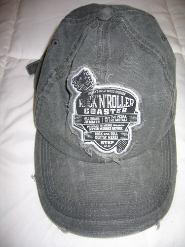 Disneys Rock ‘n’ Roller Coaster Baseball Cap Distressed Hollywood ...