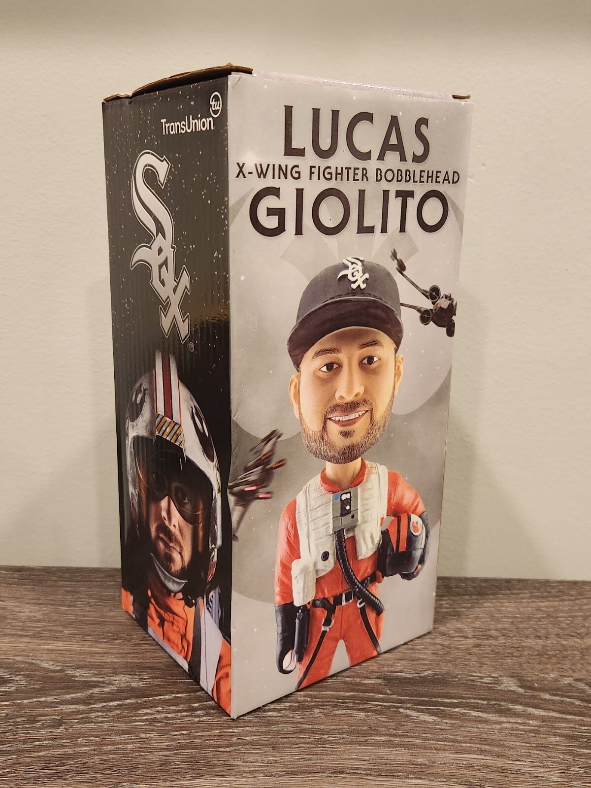 Lucas Giolito Chicago White Sox Bobblehead Star Wars X-Wing Fighter SGA ...