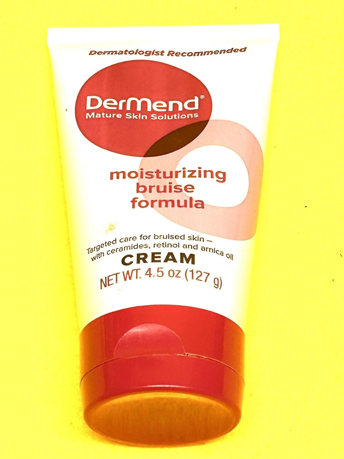 Dermend Moisturizing Bruise Cream 4.5 Oz with ceramides, retinol and ...
