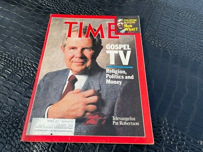 FEB 17 1986 TIME news magazine - PAT ROBERTSON - TELEVANGELIST | eBay