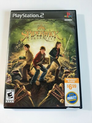 The Spiderwick Chronicles Complete w/ Manual (PS2) Sony PlayStation 2 ...