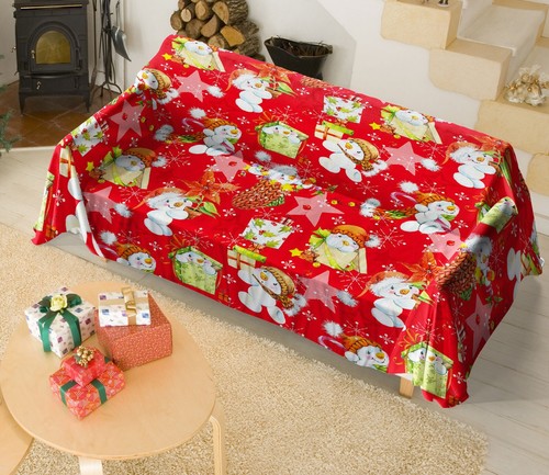 3D Christmas A033 Sofa Cover High Stretch Lounge Slipcover Protector ...