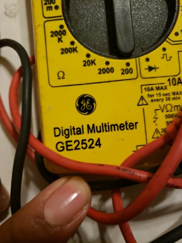 Vintage General Electric GE Digital Multimeter GE2524 *UNTESTED*AS IS ...