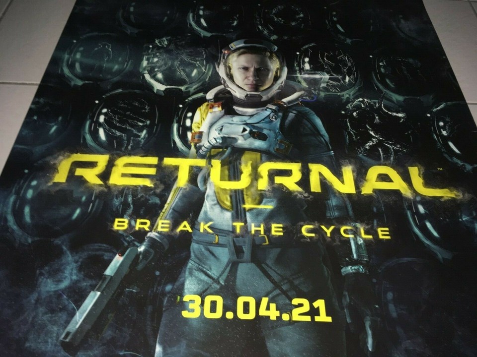 RETURNAL 2021 HORROR EXT RARE AUST ORIG NMINT DS M RATED PS5 GAMES ...
