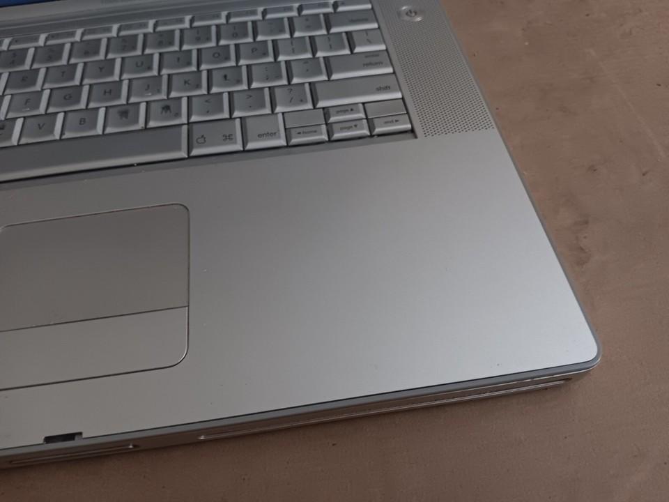 Vintage Apple PowerBook G4 15" Laptop 1.5 GHz PowerPC G4 15" LCD screen ...