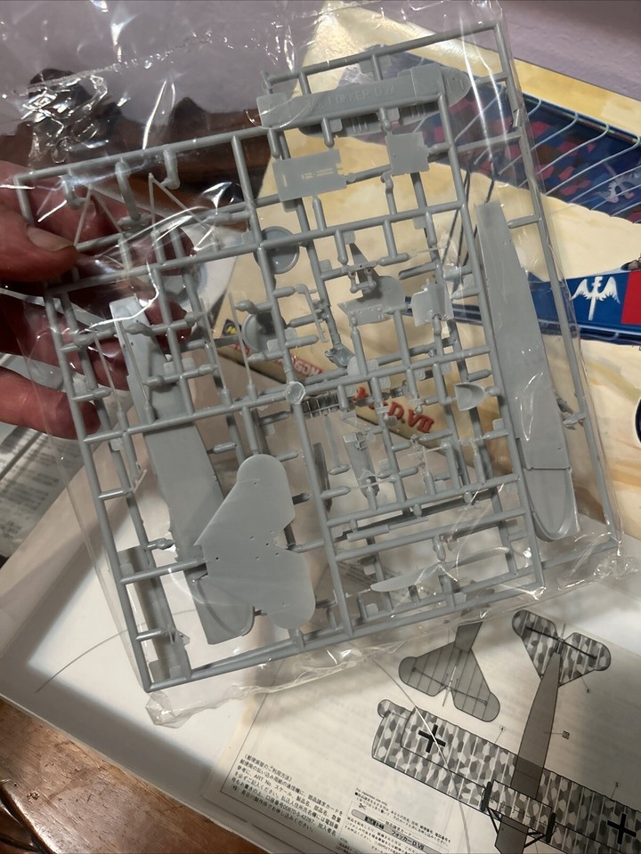 Hasegawa Fokker D.VII WWI German Fighter - Model Kit No. 52606 1:48 ...