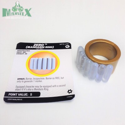 Heroclix 2019 Convention Exclusives set Zero (Mandarin Ring) #MP19-s110 ...