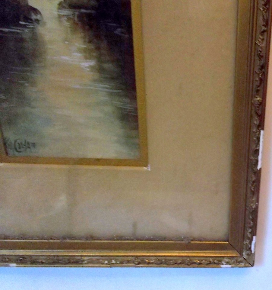 Art Painting WATERCOLOR Listed Female Artist PM COLYAR CALIFORNIA ...