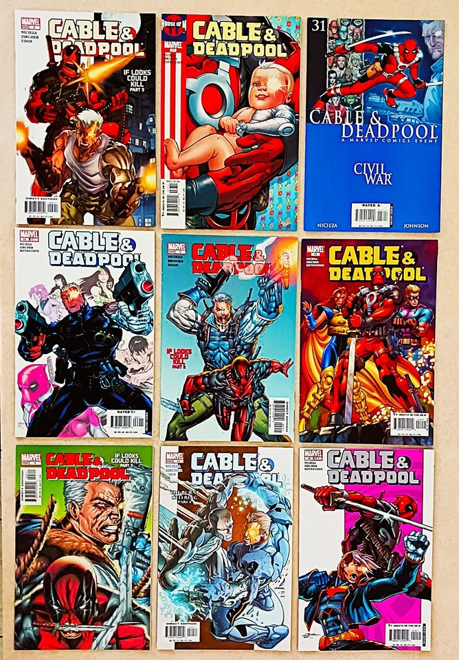 Cable & Deadpool .99¢ Books Marvel Comic Lot Hi-Grade X-Force Rob ...
