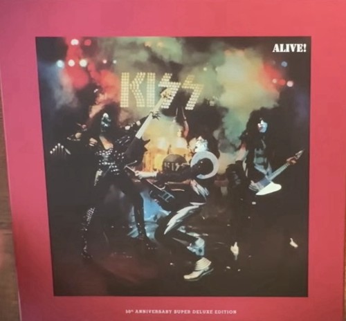 KISS ALIVE! 50th Anniversary Super Deluxe Box Set No CDs Records Book ...