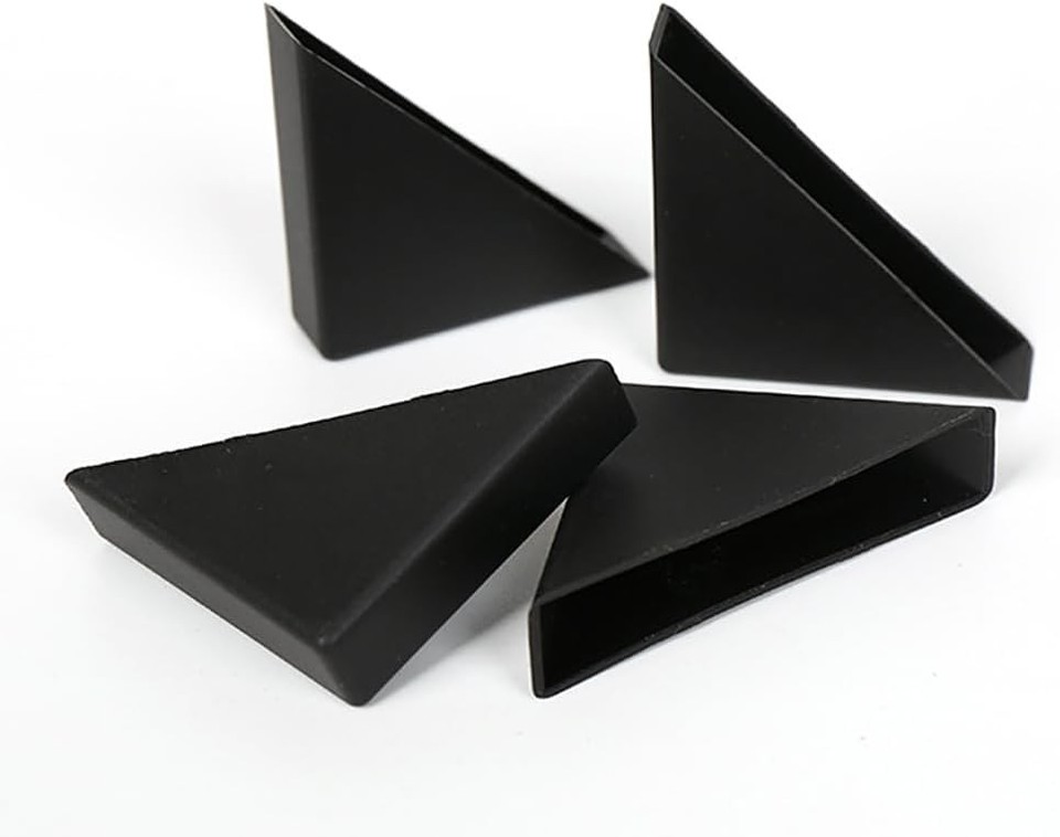20 Pcs Triangle Shape Corner Guards Plastic Glass Mirror Clear | eBay