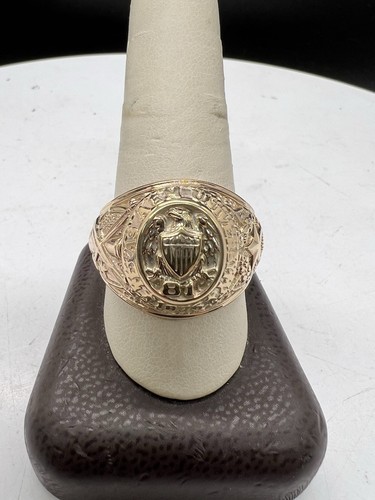 Texas A&M University 10k Gold 1981 Class Ring Size 12 | eBay