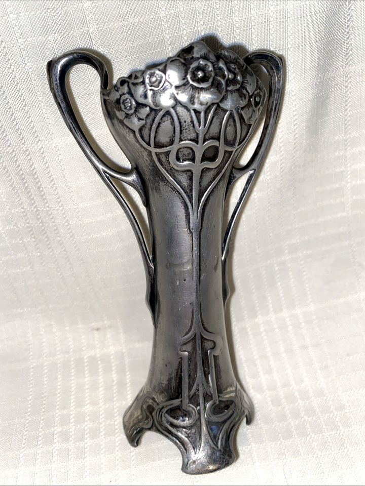 Antique WMF Jugendstil Art Nouveau SilverPlate Vase Germany | eBay UK