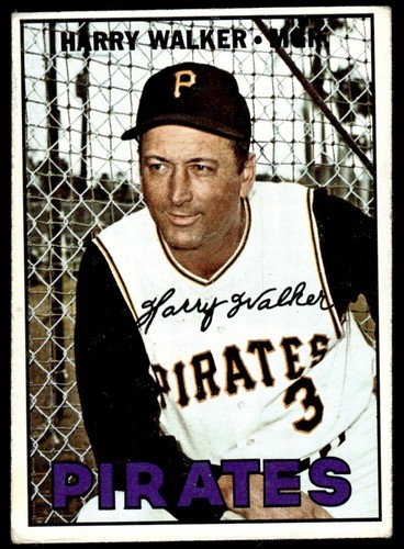 1967 Topps Harry Walker Pittsburgh Pirates #448 ^ | eBay