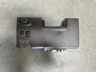 15-20 FORD F150 LARIAT DRIVER KNEE KICK PANEL TRIM LOWER PANEL brown ...