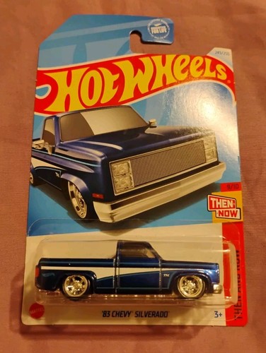 Hot Wheels Super Treasure Hunt STH 2024 Case Q '83 Chevy Silverado 249/ ...
