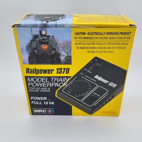 Railpower 1370 Transformer Model Train Controller Power Throttle ...