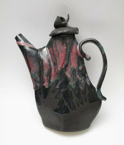 BRIAN UPTON AUSTRALIAN STUDIO POTTERY TEAPOT SIGNED CONTEMPORARY ...