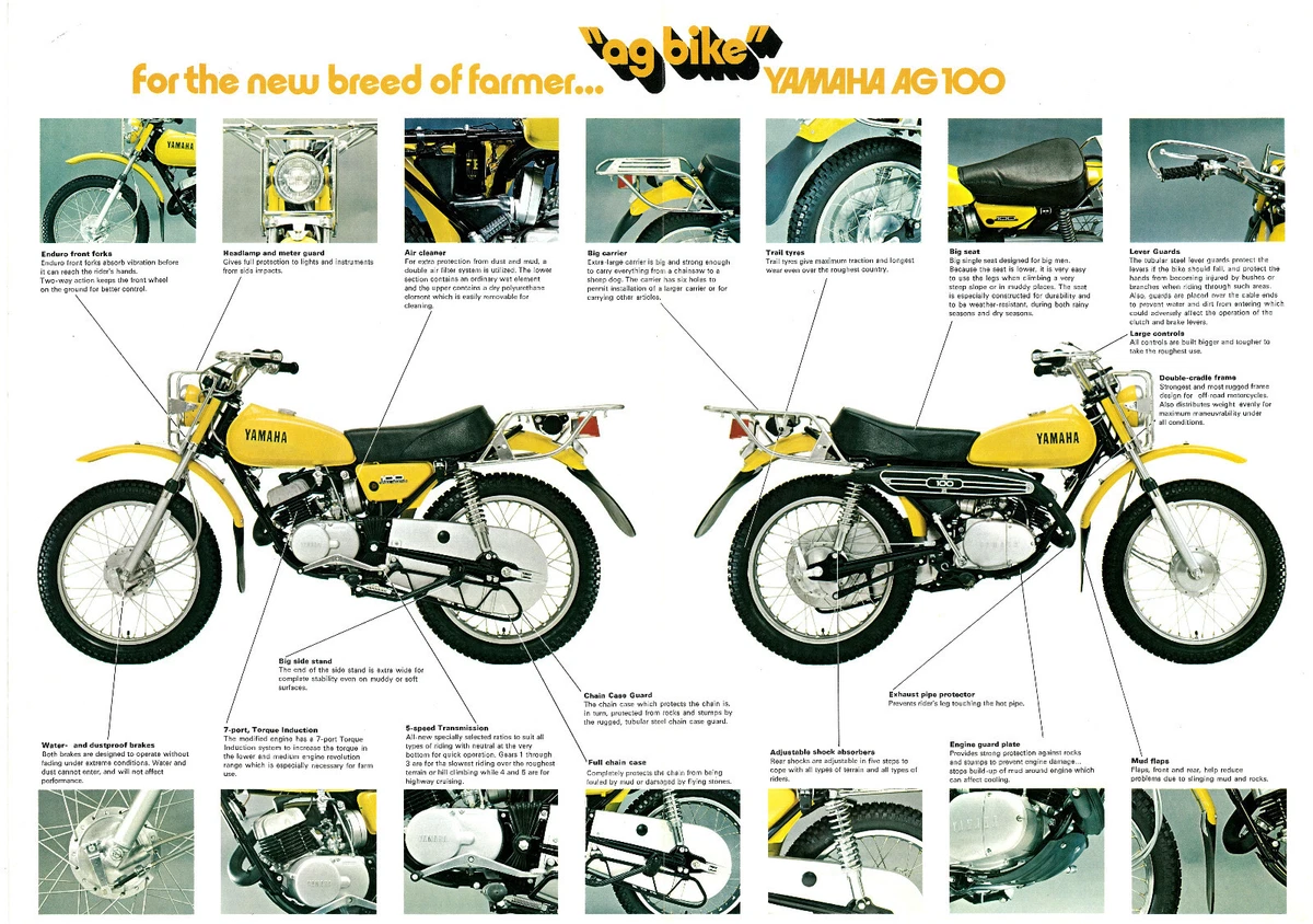 1974 Yamaha Dt100