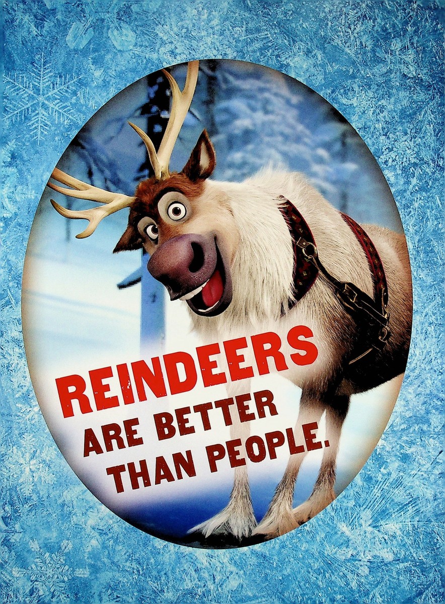 Reindeers Are Better Than People The Magic Behind 'Sven' The Reindeer;