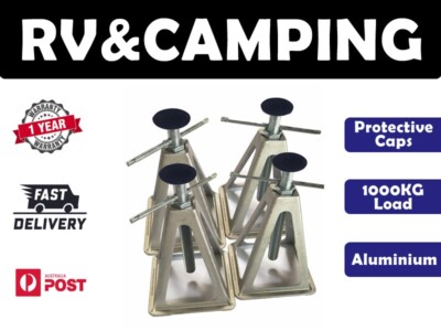 Caravan Aluminium Stabilisers Stabilizer Stack Jacks, Jack Stands ...