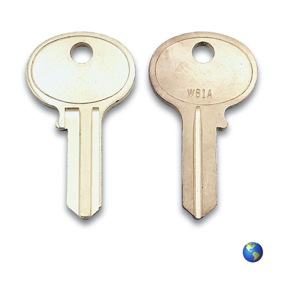 WB1A Key Blanks for Various Padlocks by Wilson Bohannan (2 Keys) | eBay
