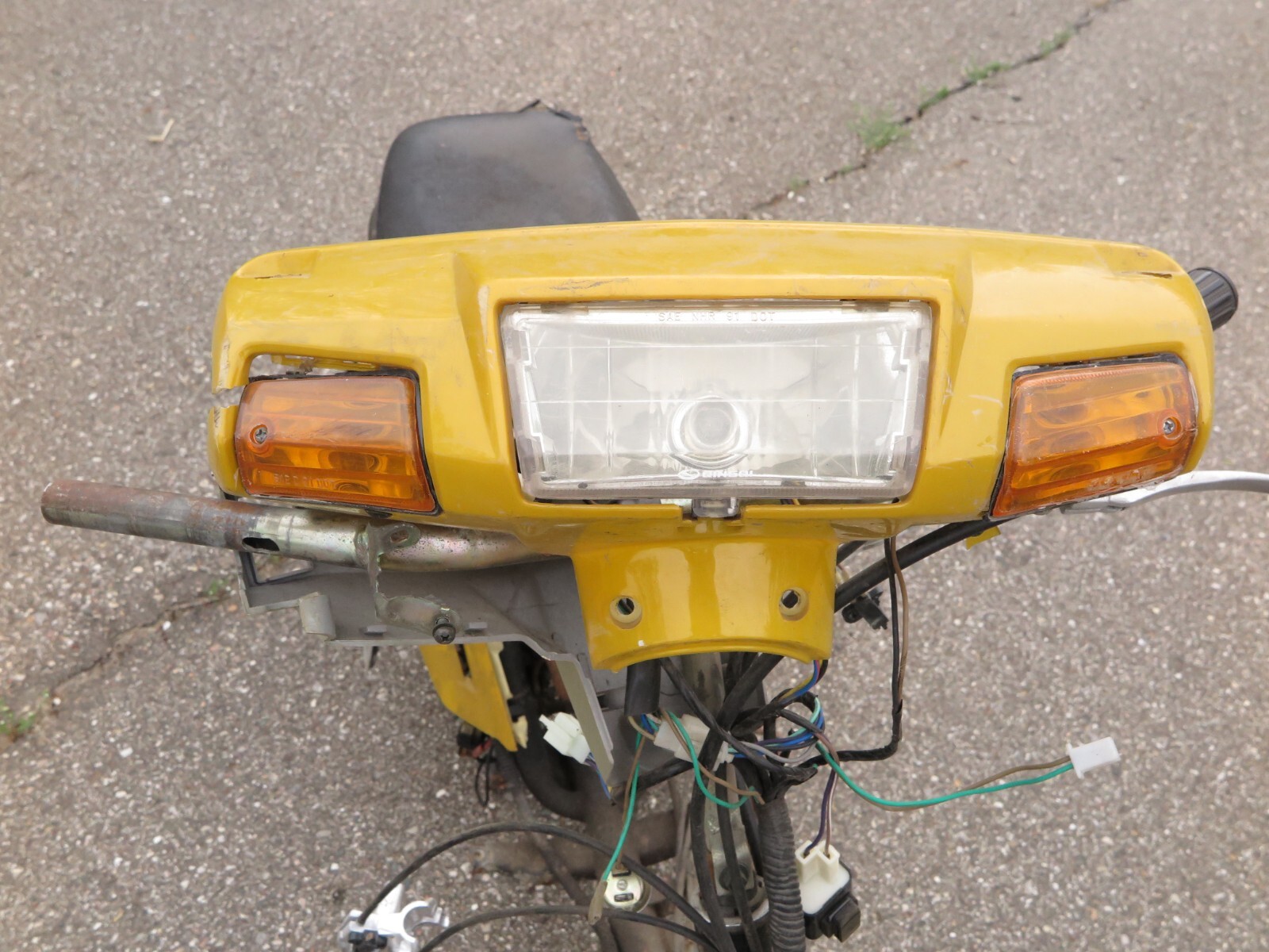 WAHOO SUNDIRO KASEA QINGQI QMB-2 50cc Chinese Scooter Moped PARTING OUT ...