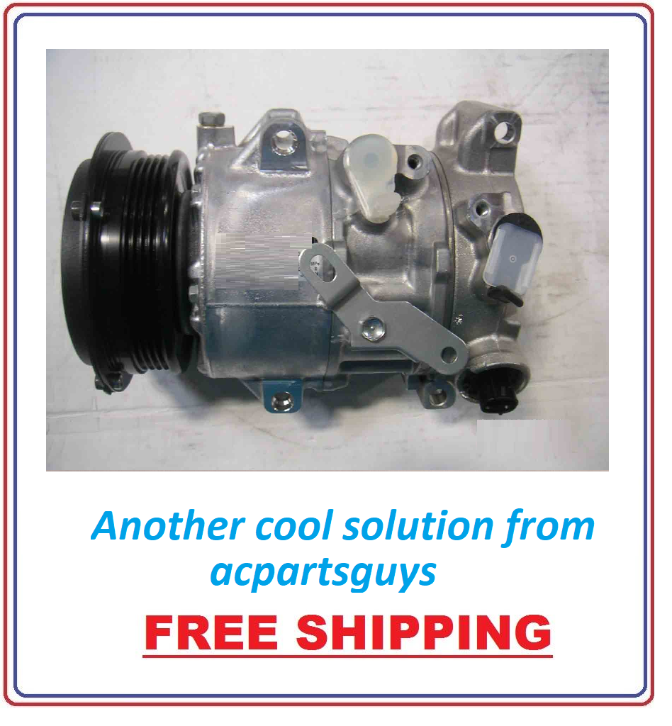NEW AC Compressor 6SEU16C FITS TOYOTA 4 GROOVE 88310-06390 88310-33290 ...