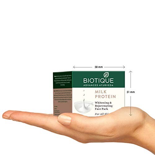 Biotique Bio Milk Protein Whitening & Rejuvenating Face Pack 50gm. | eBay