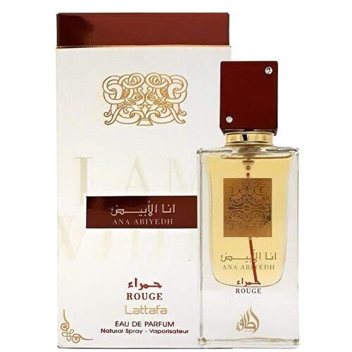 Ana Abiyedh I Am White Rouge by Lattafa 2.04 oz EDP Perfume Cologne New ...