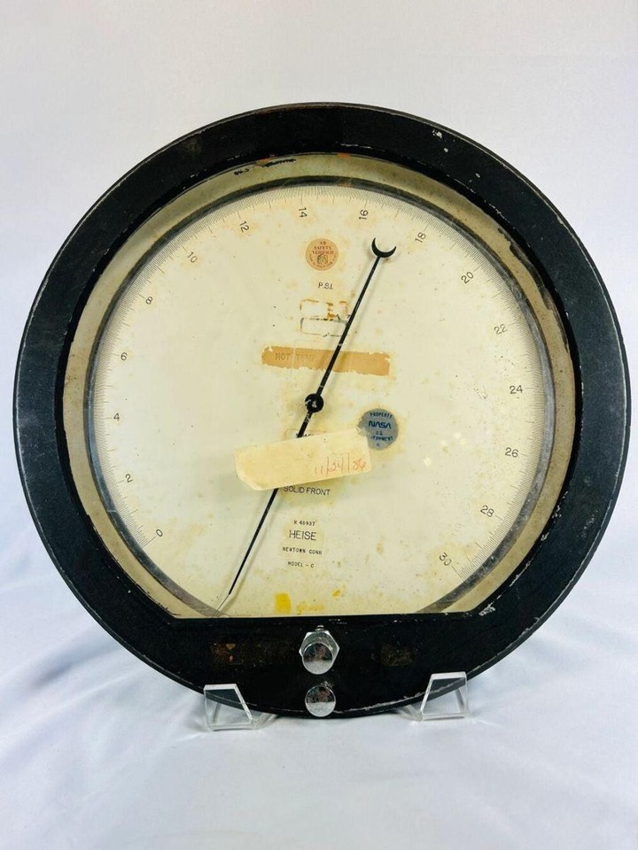 NASA Space Shuttle Low-Pressure Gauge | Authentic 1980s Heise ...