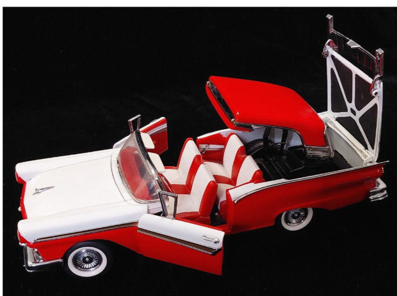 Classic Custom Built Metal Body Concept Model 1 Hot Rod 12 Race Car 24 ...