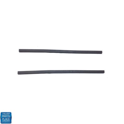 66-72 GM Cars Rear Quarter Window Rubber Channel Insert Mount in Chrome ...