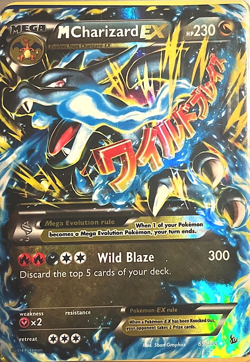 Pokemon Cards Mega Charizard Ex