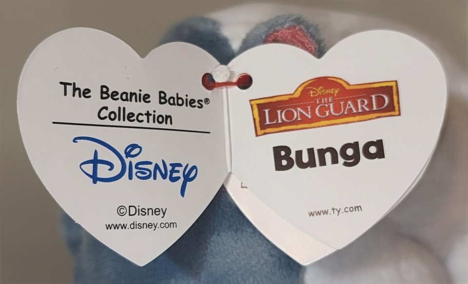Ty Beanie Baby - BUNGA the Honey Badger (Disney's The Lion Guard) 6 ...
