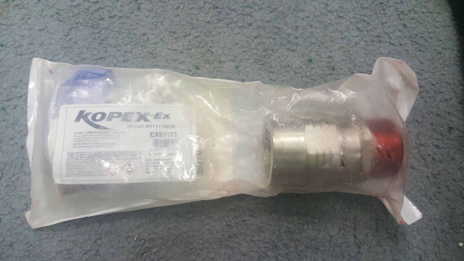 ABB Kopex-ex NICKLE PLATED BRASS 1.1/2 NPT FITTING Atex Liquid Tight ...