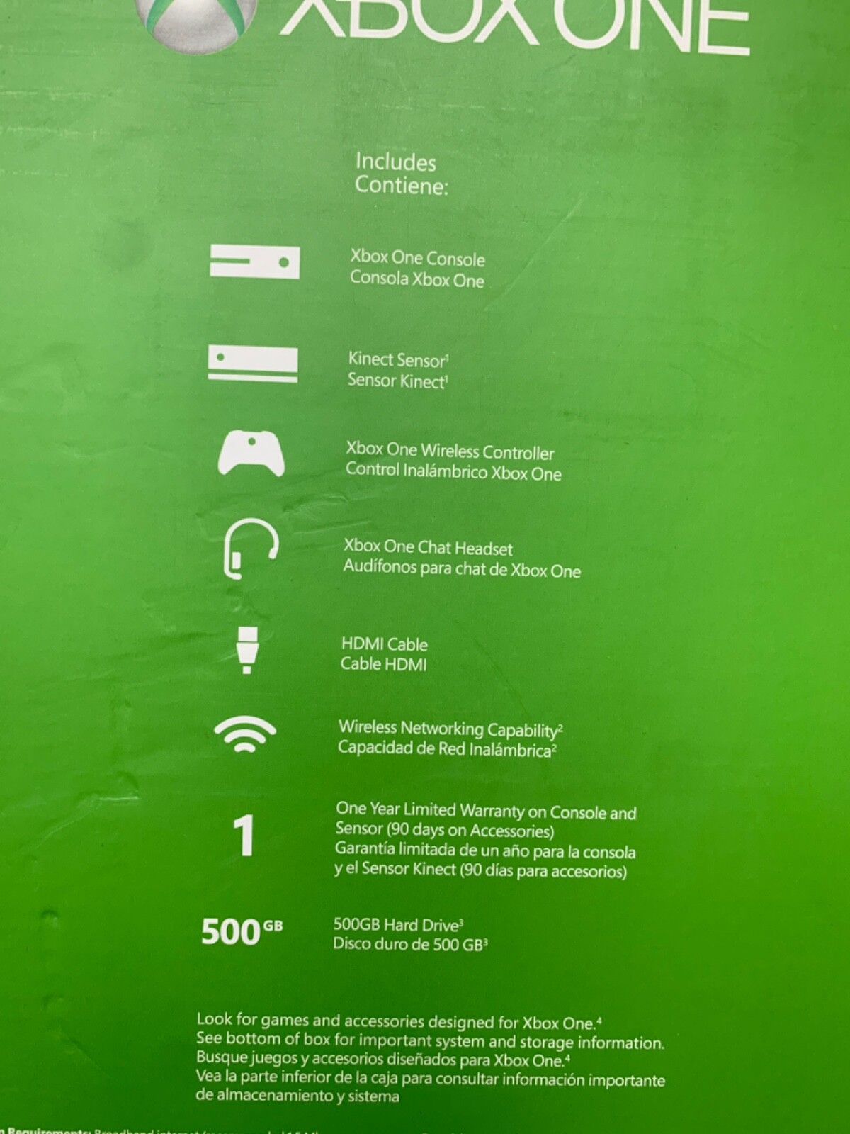 Unique Xbox One Kinect Bundle - Brand New, Model 1540/1520 - Serial ...