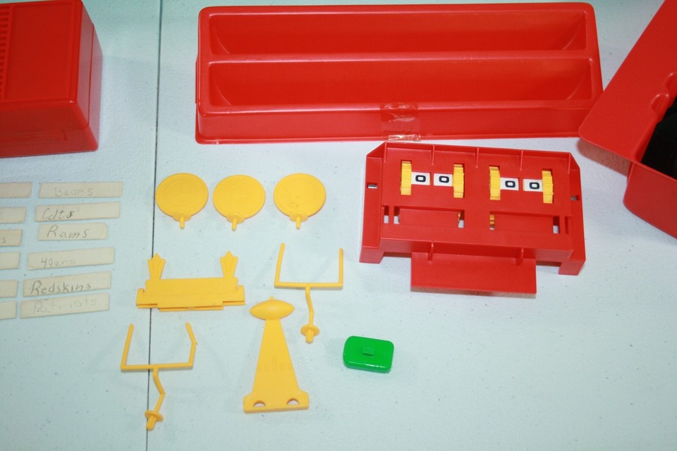 Vintage 1971 Mattel Talking Football Board Game READ DESCRIPTION | eBay