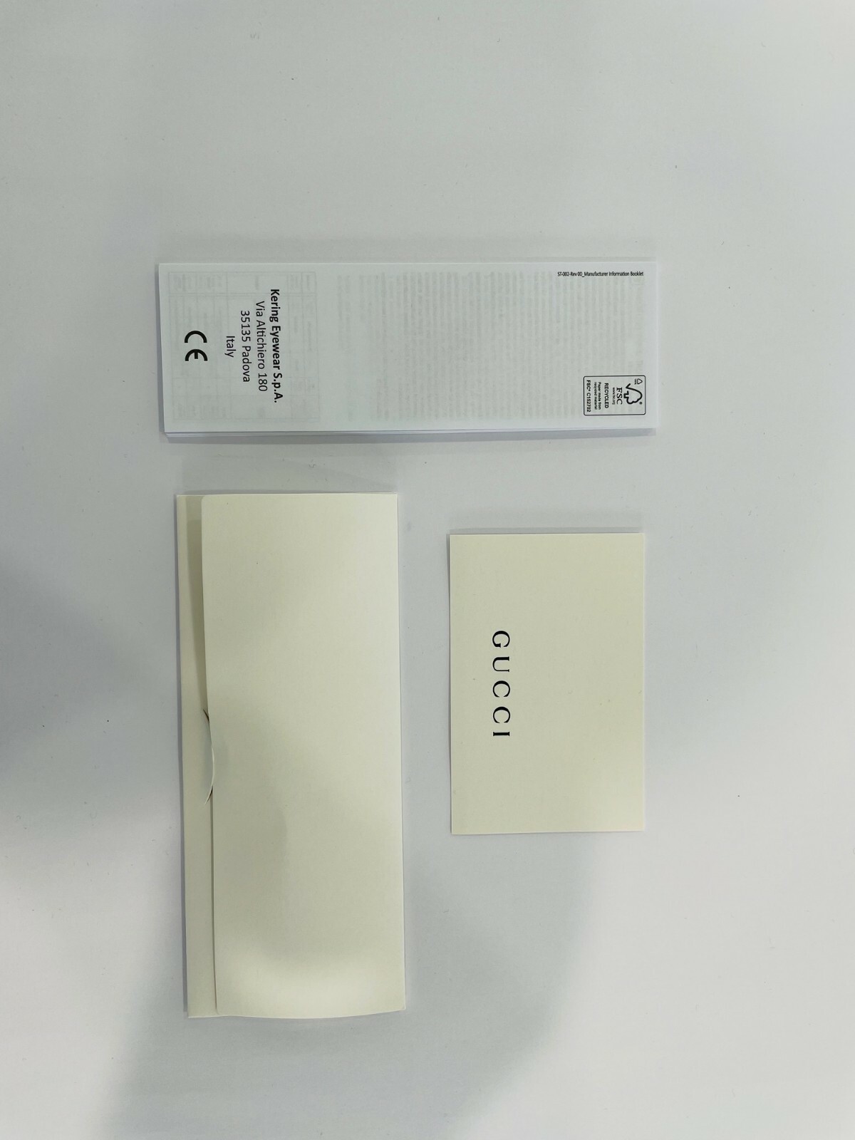 GUCCI Authenticity Card for Eyewear. (Pack Of 5) | eBay Australia