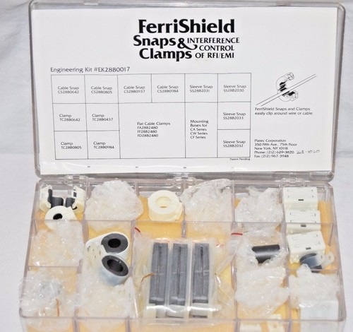 FerriShield EK28B0017 Suppressor Snaps & Clamps Interference Control ...